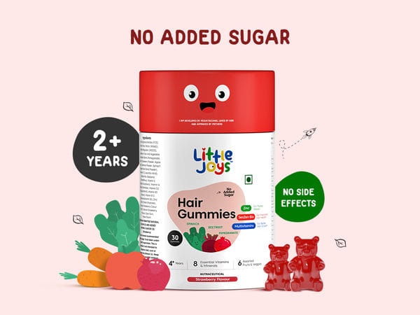 Buy Little Joys Hair Gummies- Yummy Multivitamins for Kids