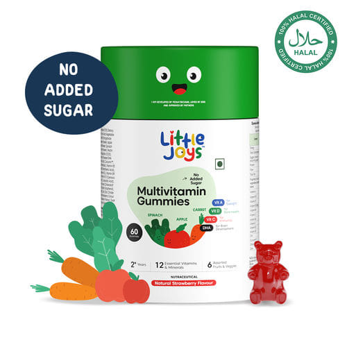 Buy Little Joys Nutrition Powder & Multivitamin Gummies Kit for Kids